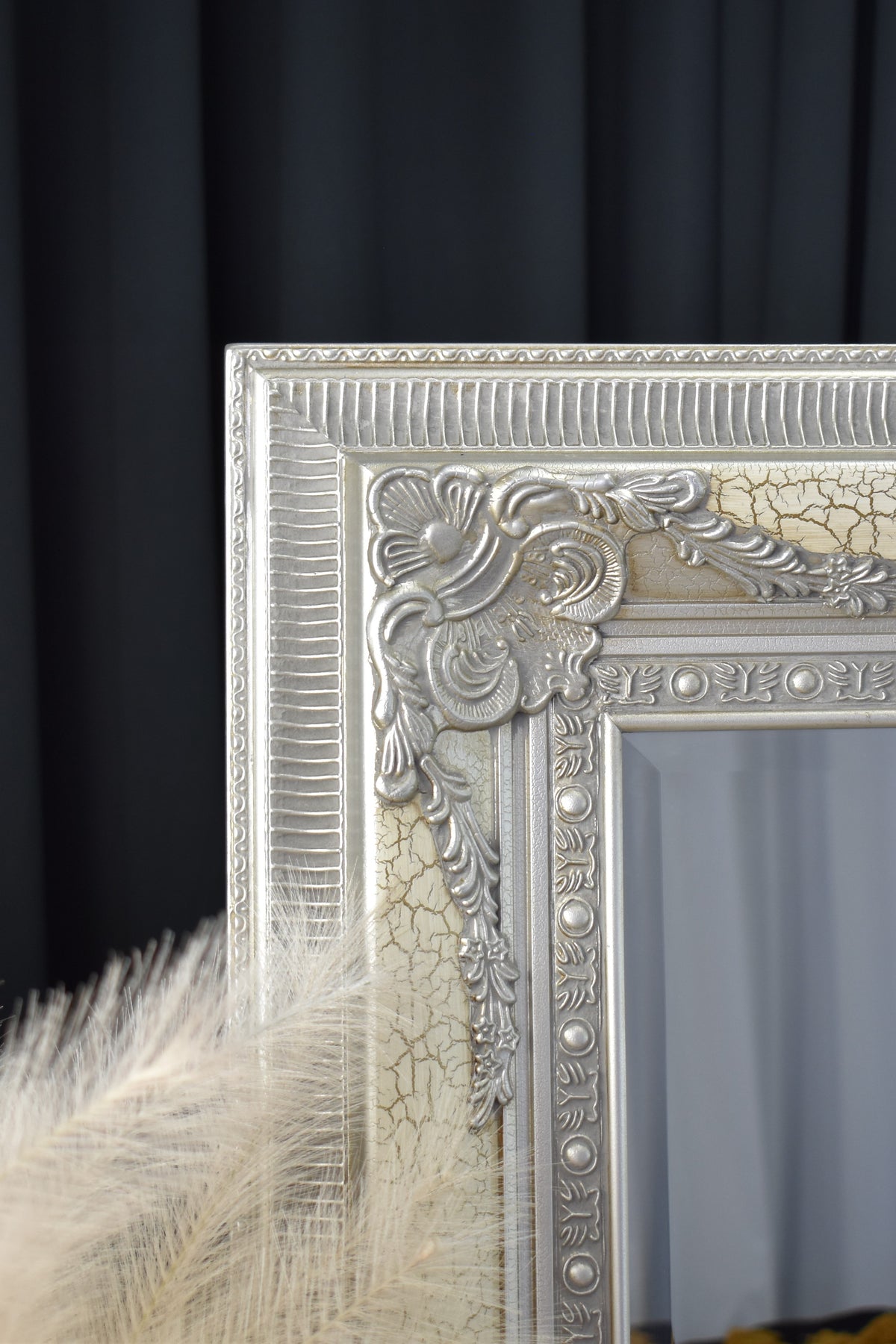 Antique Versace Crackled Mirror · Queensland Mirrors