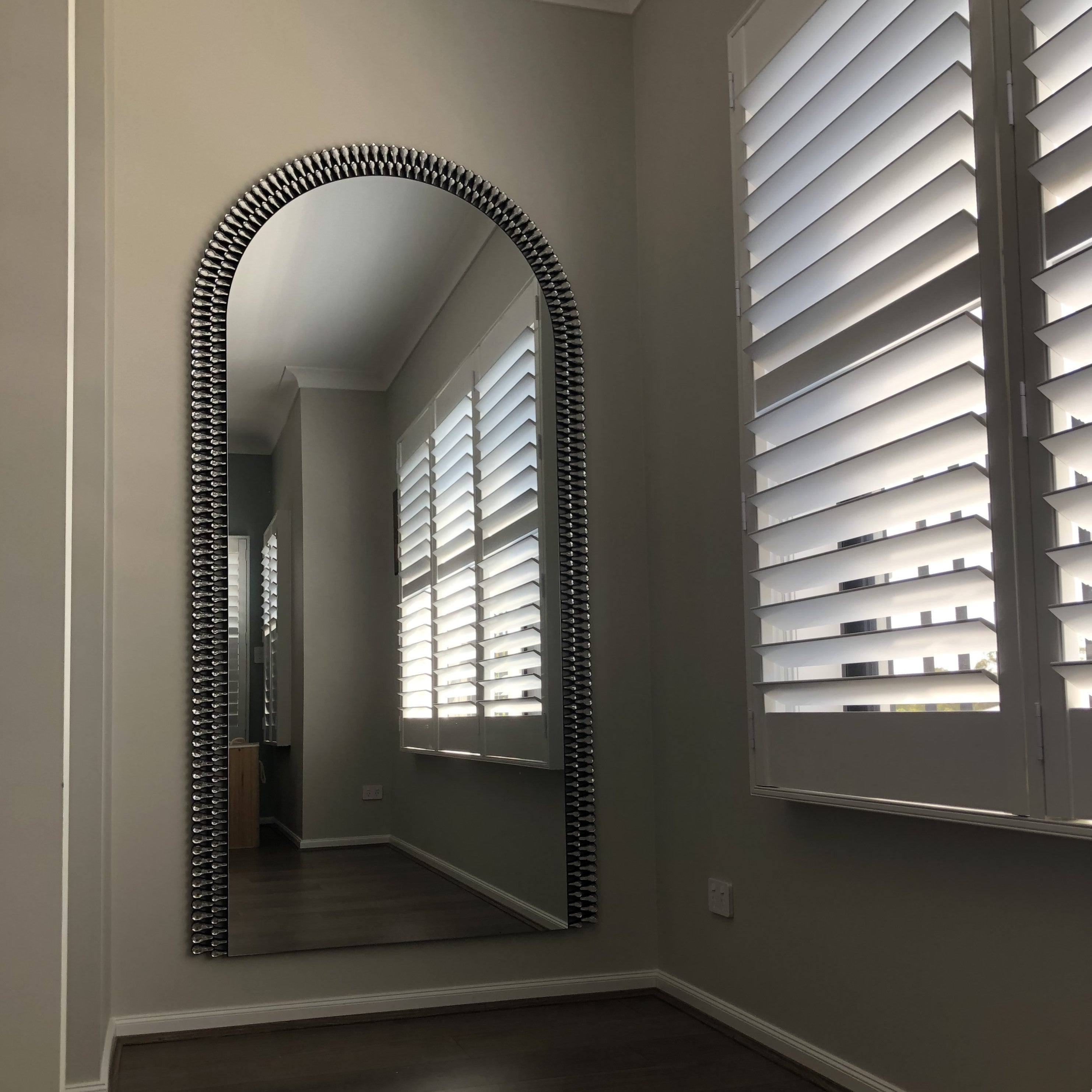 GLAM Arch Mirror size 200x100cm · Queensland Mirrors