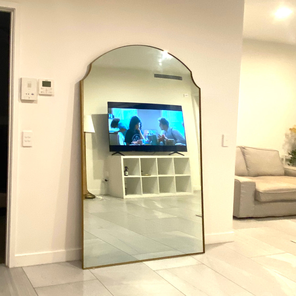 IYLA Oversized Arch Mirror · Queensland Mirrors