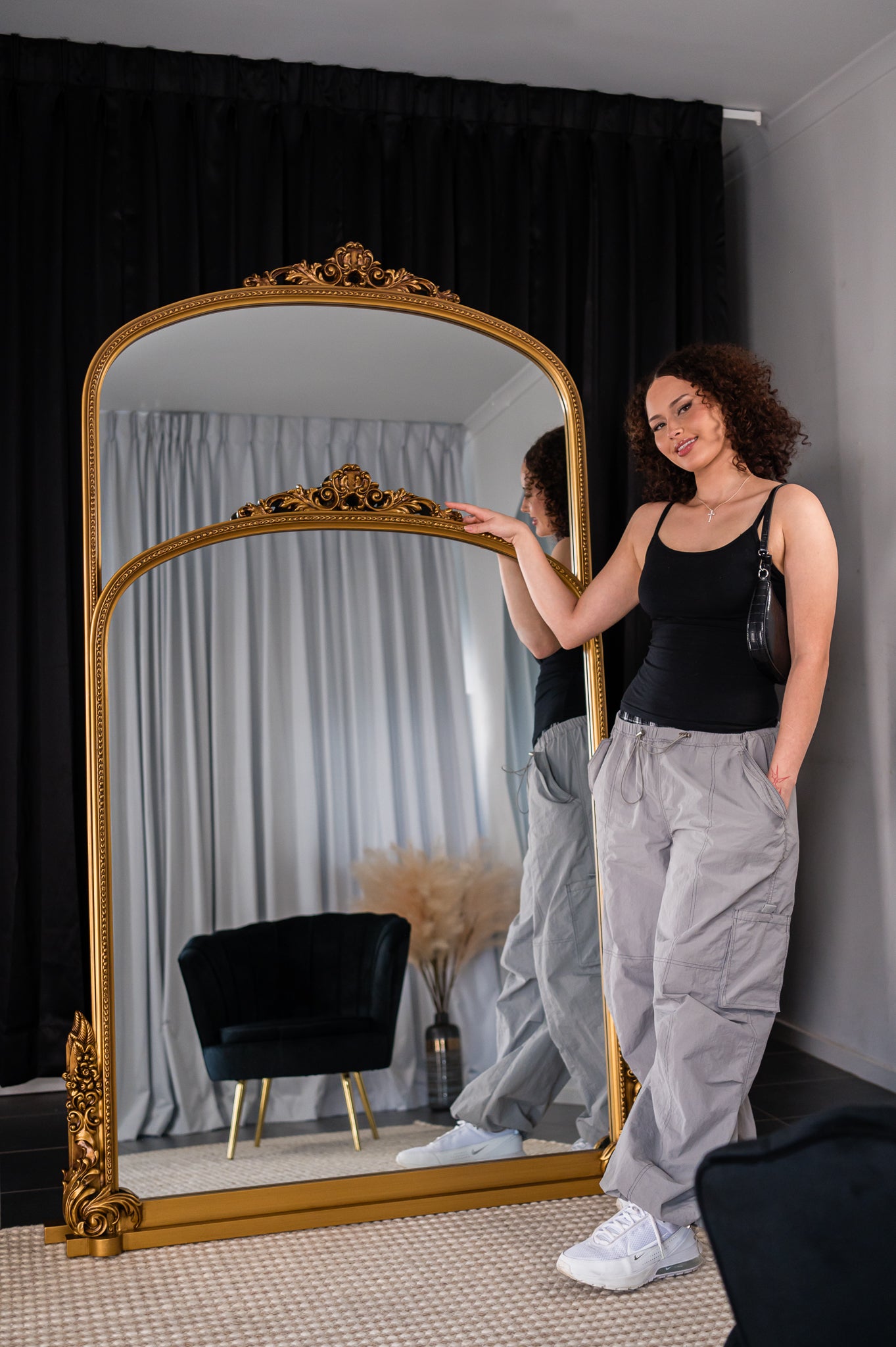 Antique Arch Aurai Large Mirror · Queensland Mirrors